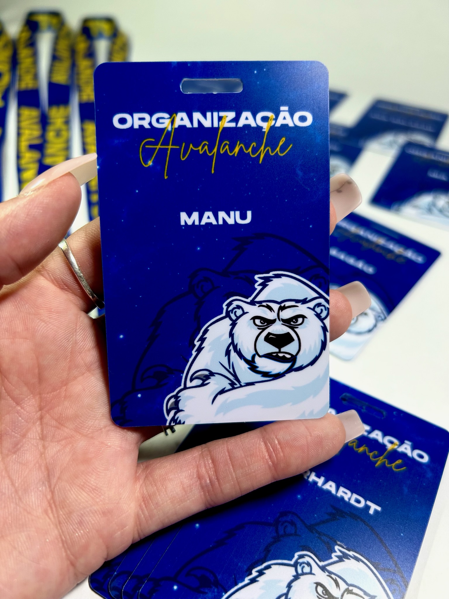 Crachás Personalizados para Eventos